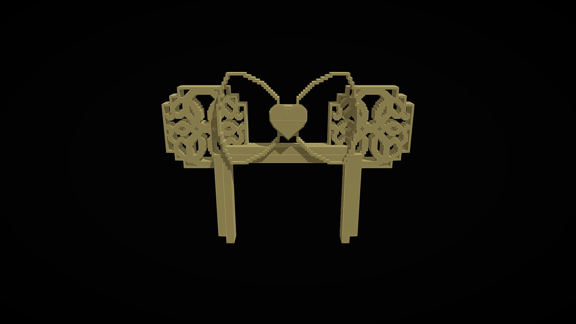 Disney LE Minnie Metal Ears Headband Minecraft - 3D model by Electro3d ...