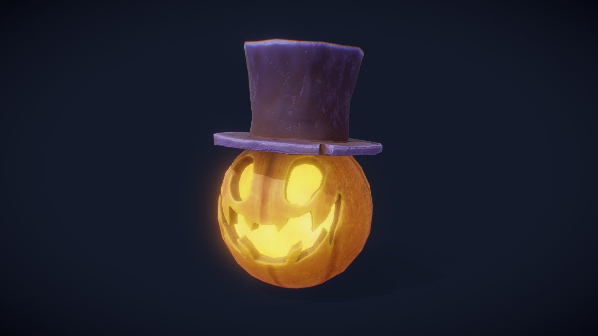 Pumpkin Halloween Face - Download Free 3D model by Sir Erdees ...