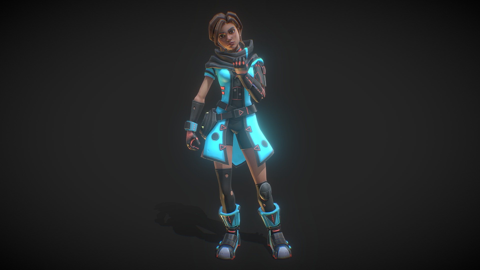 Explorer Girl 2 - 3D model by Desk Dragons (@deskdragons) [2d939a9 ...
