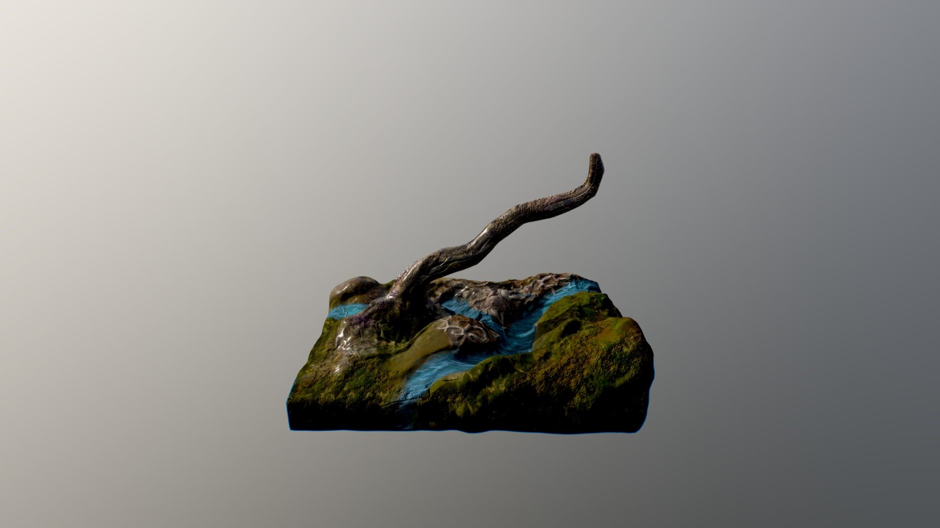 Basic Landscape - 3D model by amanjotmundy [2d946bc] - Sketchfab