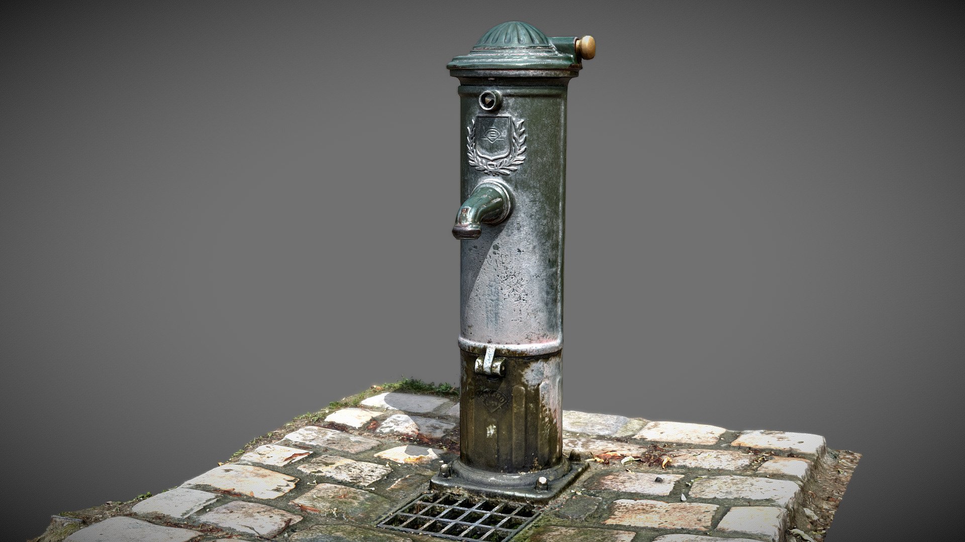 Paris Park Water Fountain - Buy Royalty Free 3D model by 3DSCANFR (sdrn ...