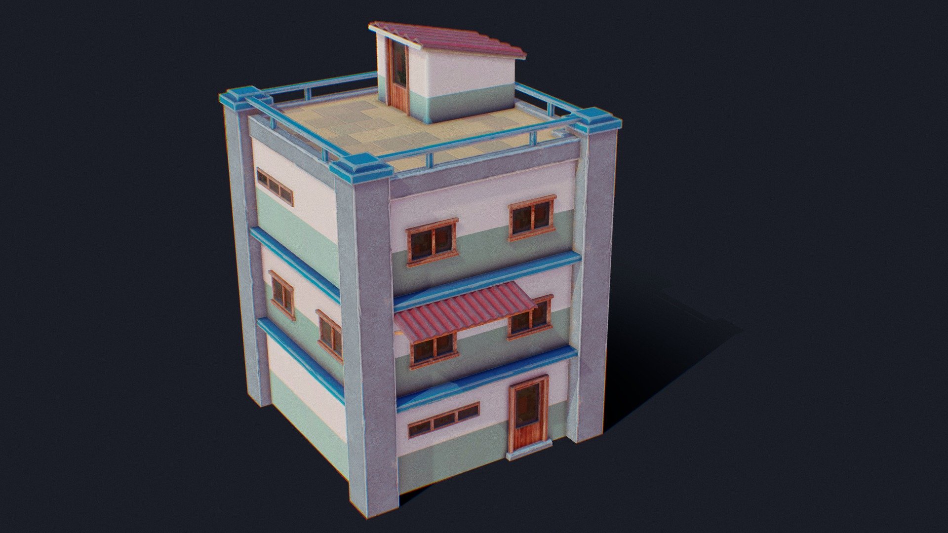 House of Color H - 3D model by Reberu Games (@ReberuGames) [2d9a42b ...