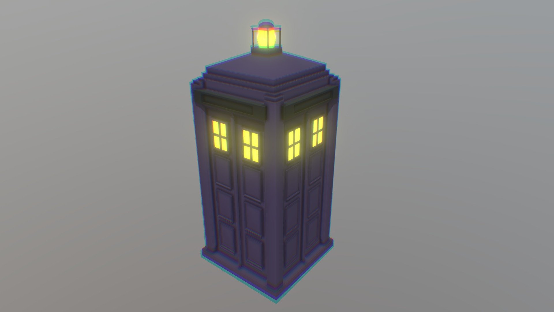 The Tardis - Download Free 3D model by ChloeSakura [2d9b201] - Sketchfab