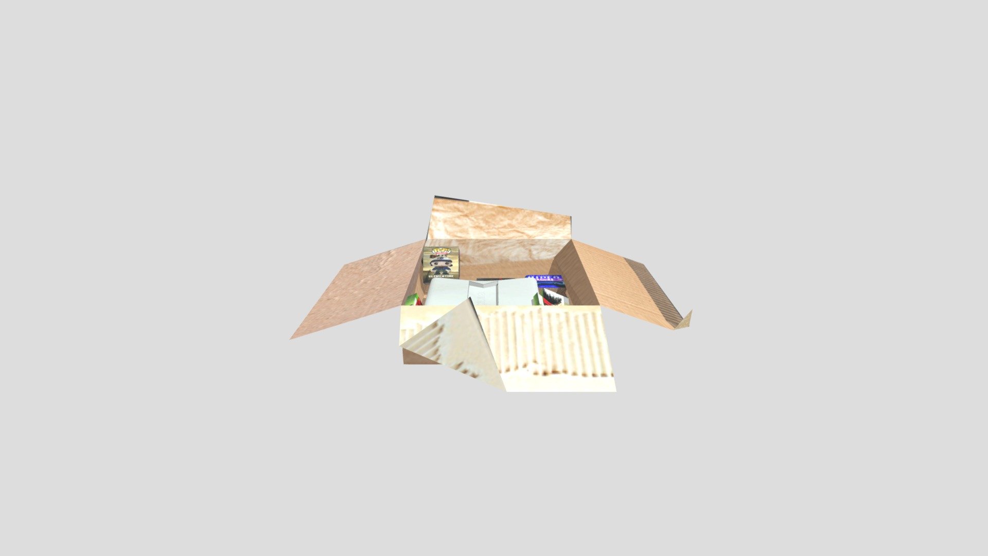 Trash box - 3D model by Ben_Aylott22 [2d9b6d2] - Sketchfab