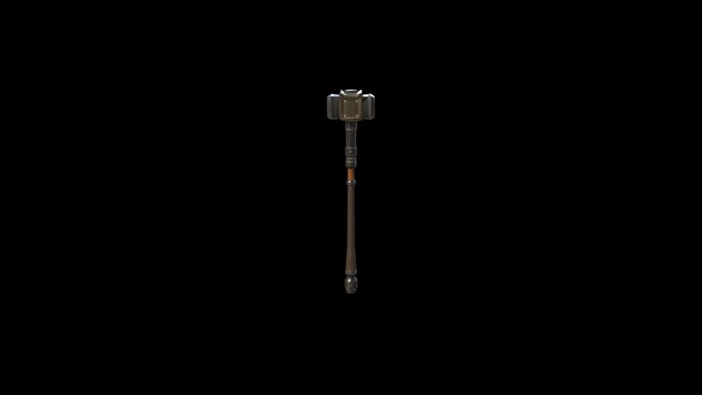 Large Maul v3 - 3D model by Emil (@emilwox) [2d9c322] - Sketchfab