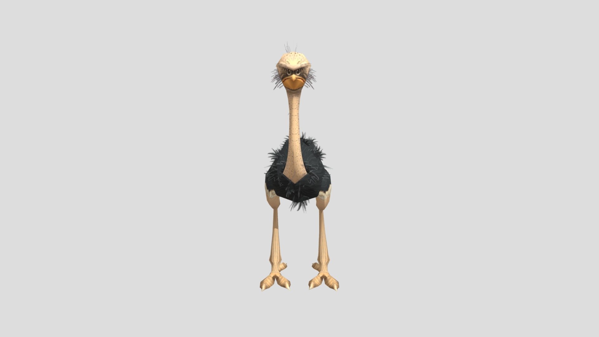 GameCube - Madagascar - Ostrich - Download Free 3D model by kyle.river ...