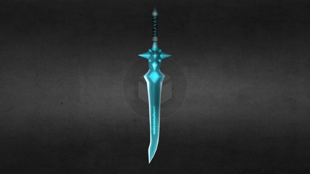 Ice Sword - 3D model by 19luk90 [2d9c622] - Sketchfab