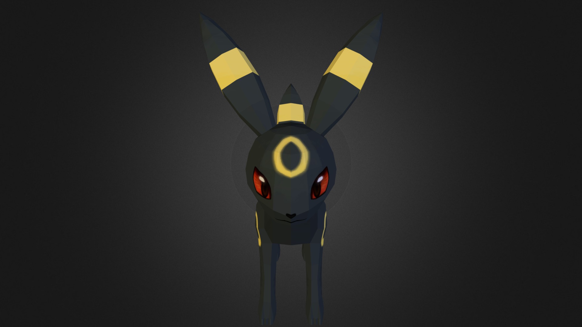 Umbreon - 3D model by themidnightmage [2d9ce50] - Sketchfab