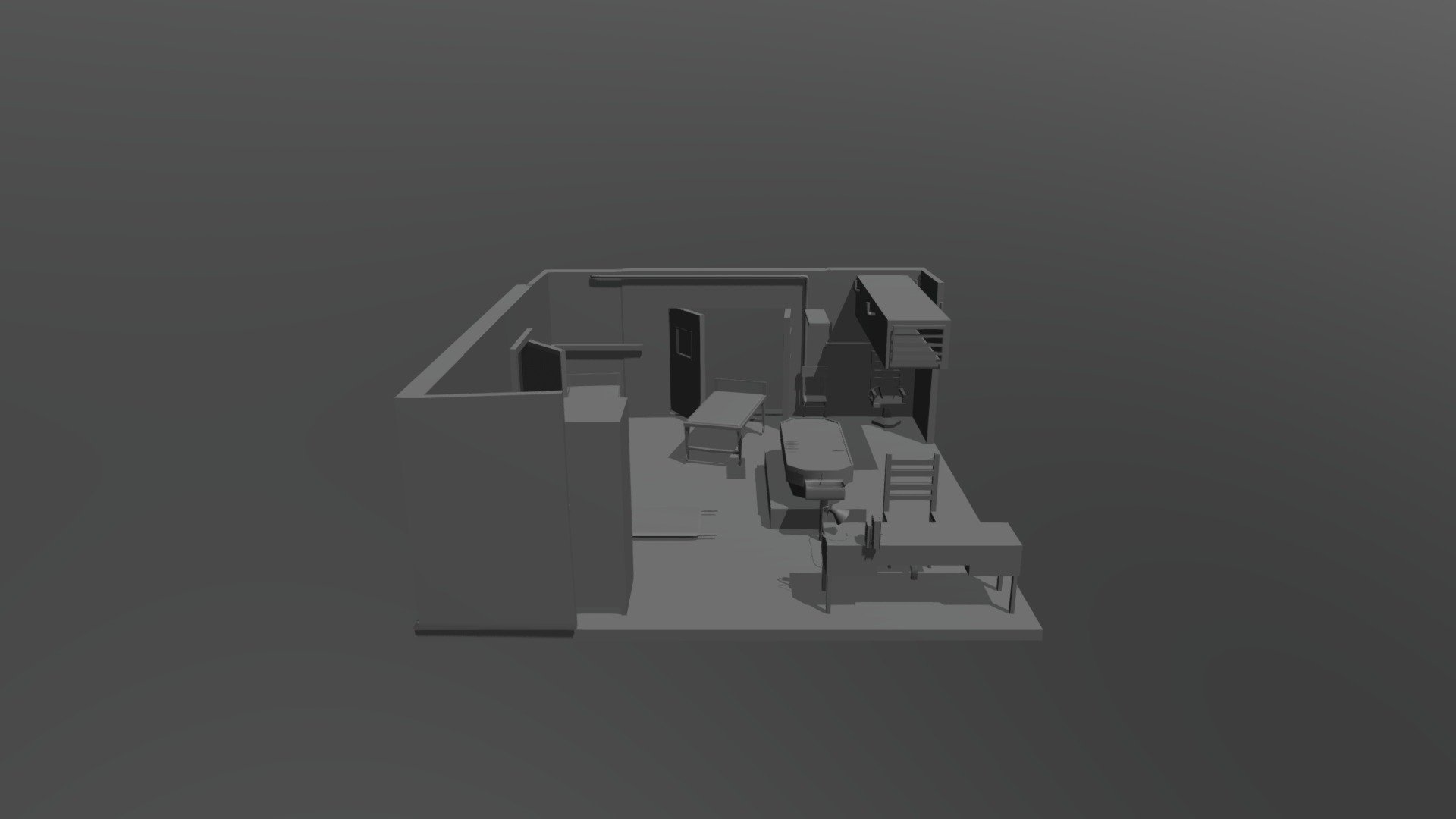 Room DEMO - 3D model by Outstander [2d9e056] - Sketchfab