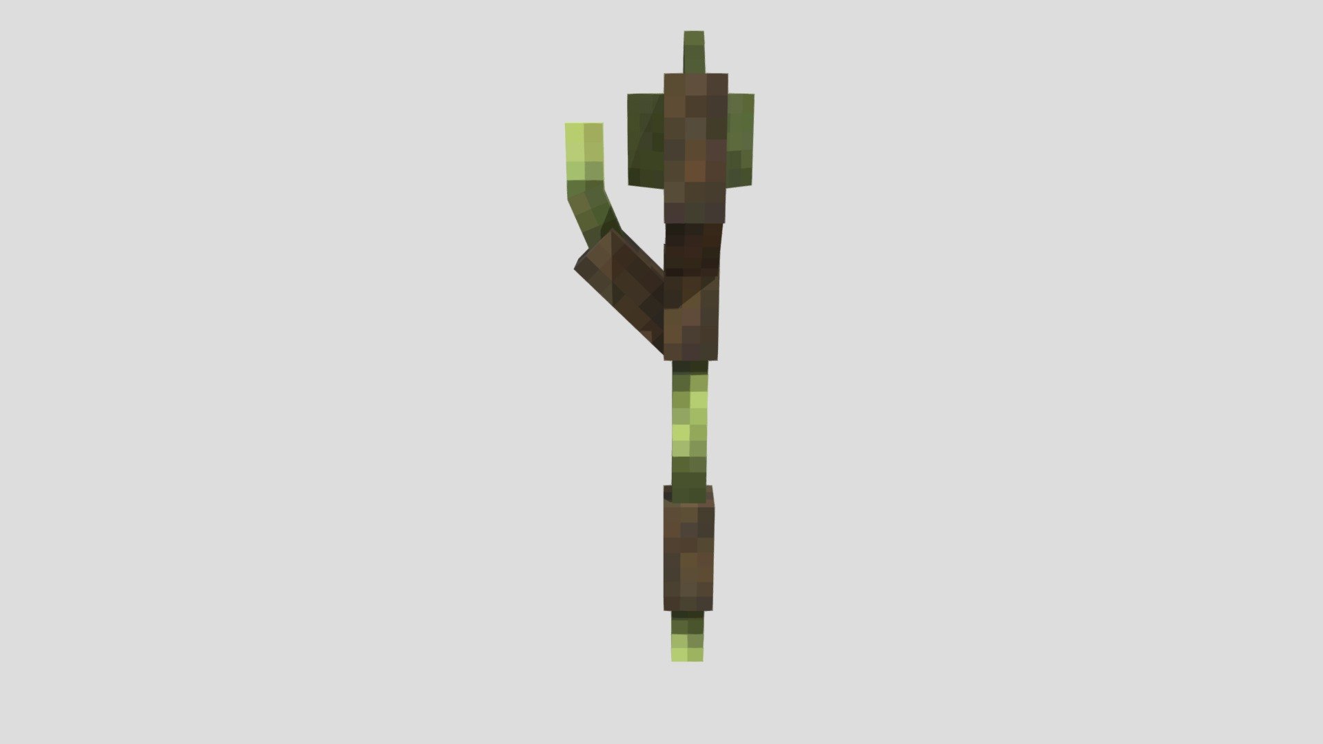 Forest Staff - 3D model by Zeezy (@Zeezy_72) [2d9e28e] - Sketchfab
