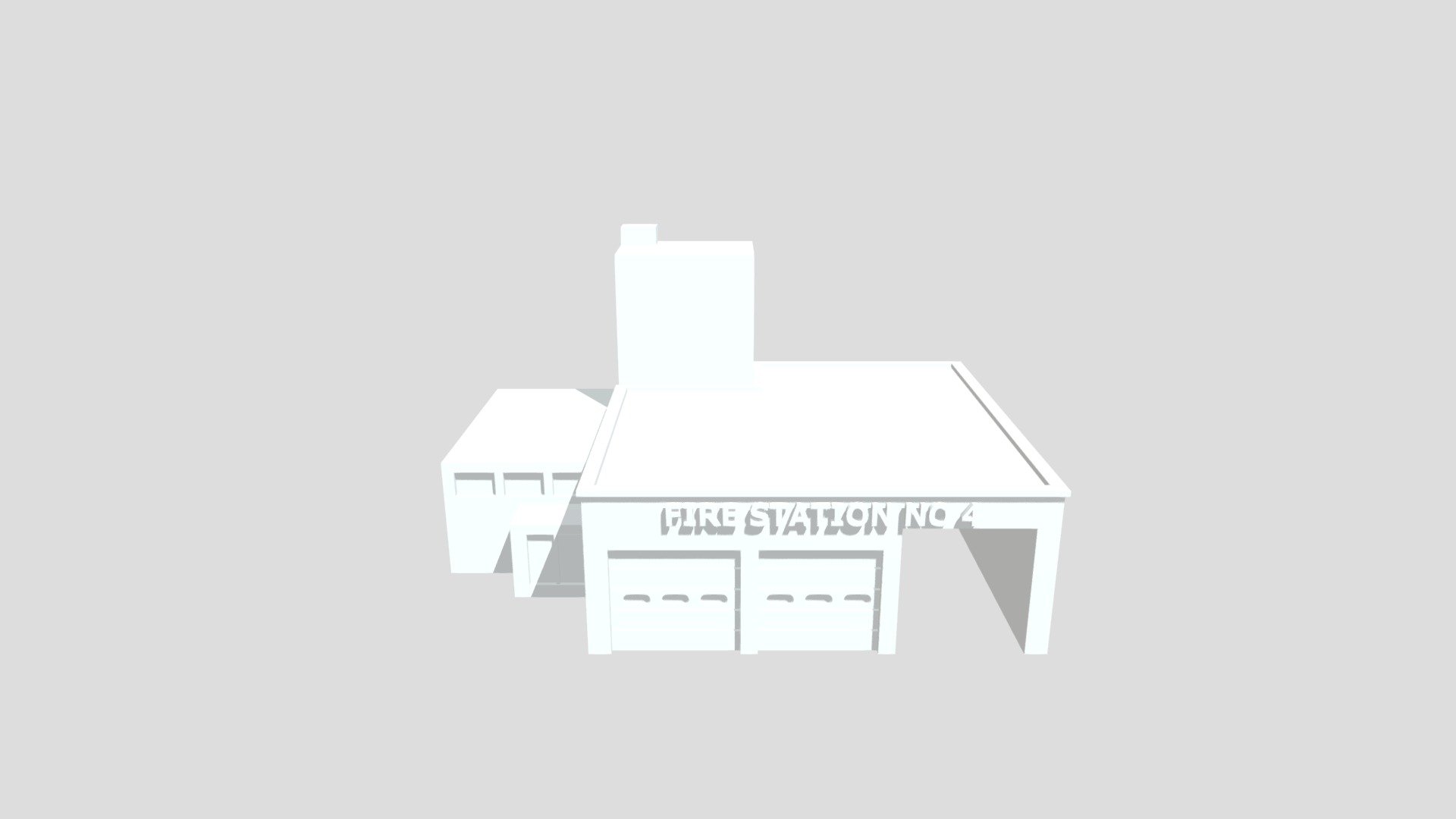 Fire Station No 4 - Download Free 3D model by Firechu_2011 [2d9eb3f ...