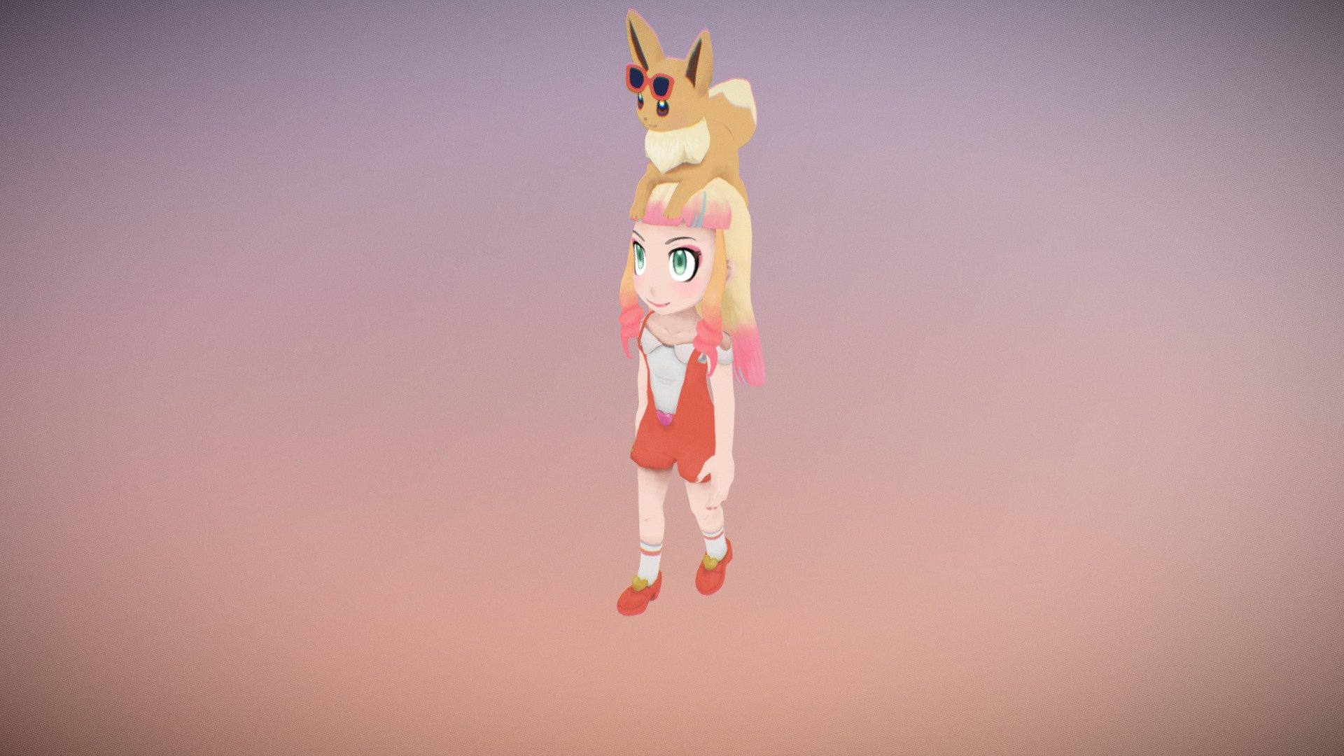 Pokemon Lets Go - Risa - 3D model by follyknight [2d9ef18] - Sketchfab