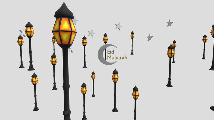 Eid_mubarak 3D models - Sketchfab