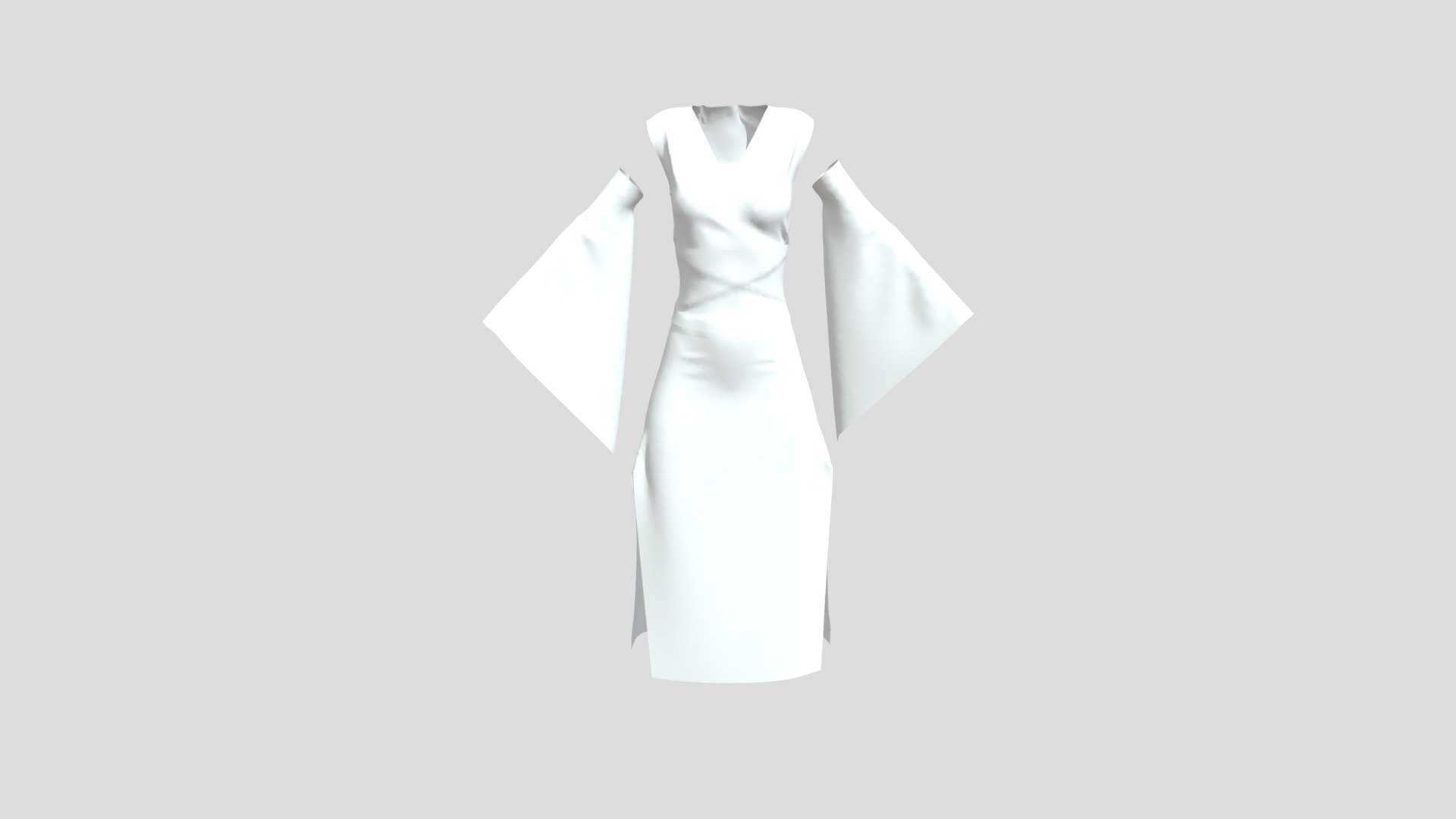 Kimono 1 - Download Free 3D model by neutralize [2d9f4b8] - Sketchfab