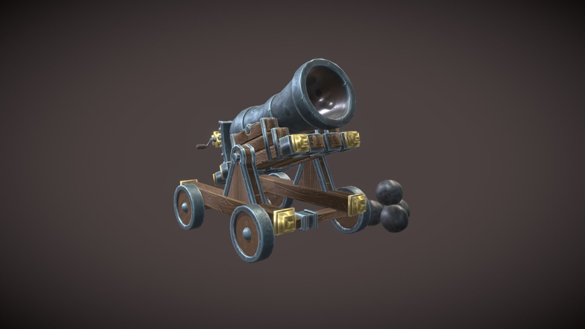 Cannon Stylized - Buy Royalty Free 3D model by Ashley Jay Thornton ...