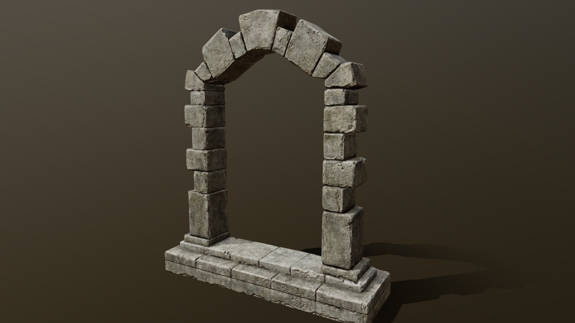 Stone Arch [DEP] - 3D model by tobyfredson [2da1971] - Sketchfab