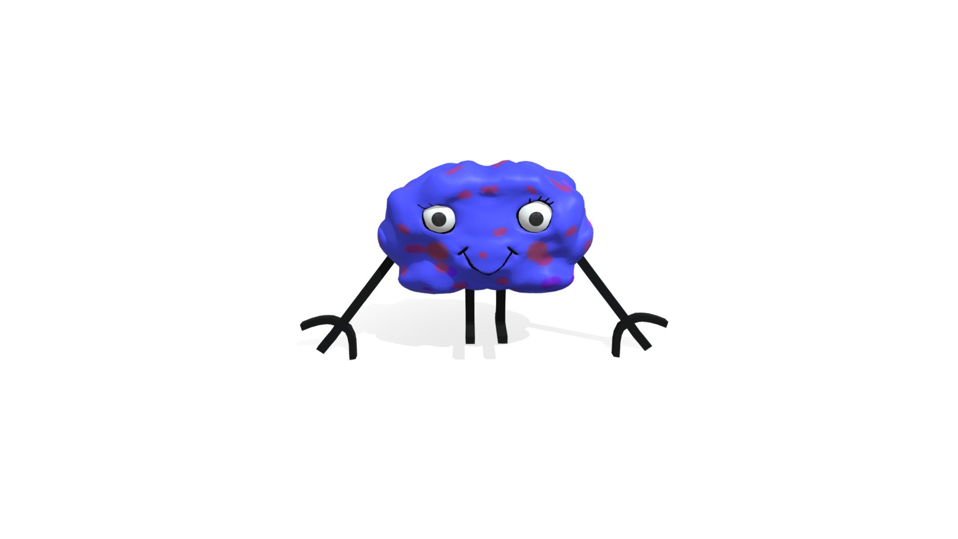 Blue curds - Download Free 3D model by tomkranis [2da24de] - Sketchfab