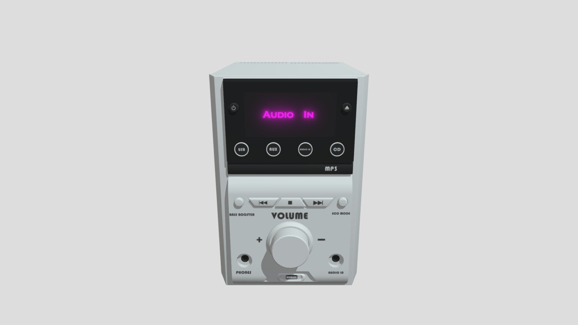 AudioBox - 3D model by INiemiec [2da482e] - Sketchfab