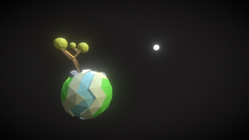 Low Poly Earth Starry Night - 3D model by Canolli [2da4f2a] - Sketchfab