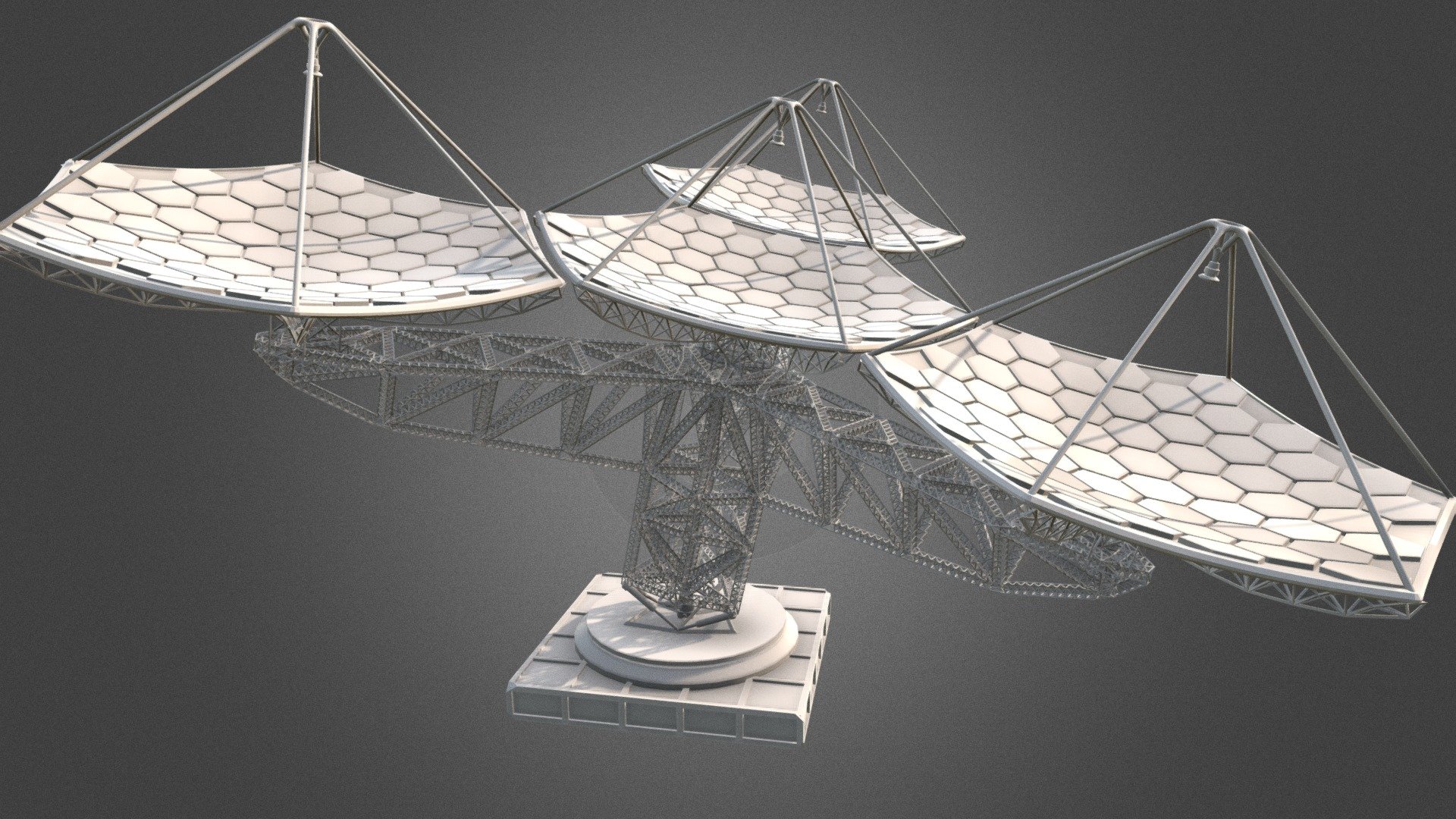 Satellite Dish - Download Free 3D model by Garecra [2da4f72] - Sketchfab
