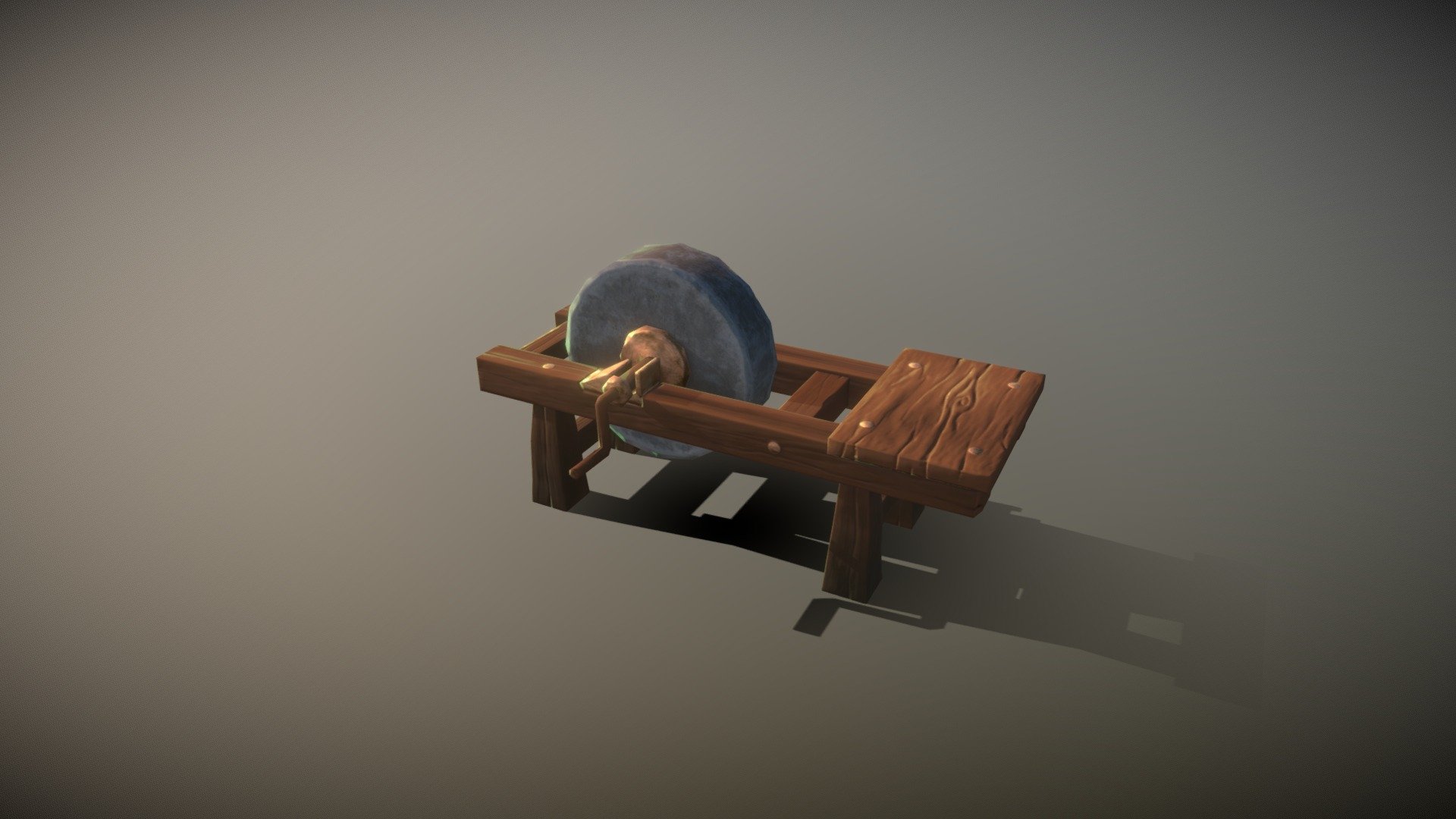 Styalized GrindStone - 3D model by SanneBruntink [2da502e] - Sketchfab