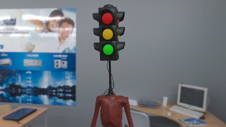 Traffic-light-head 3D models - Sketchfab