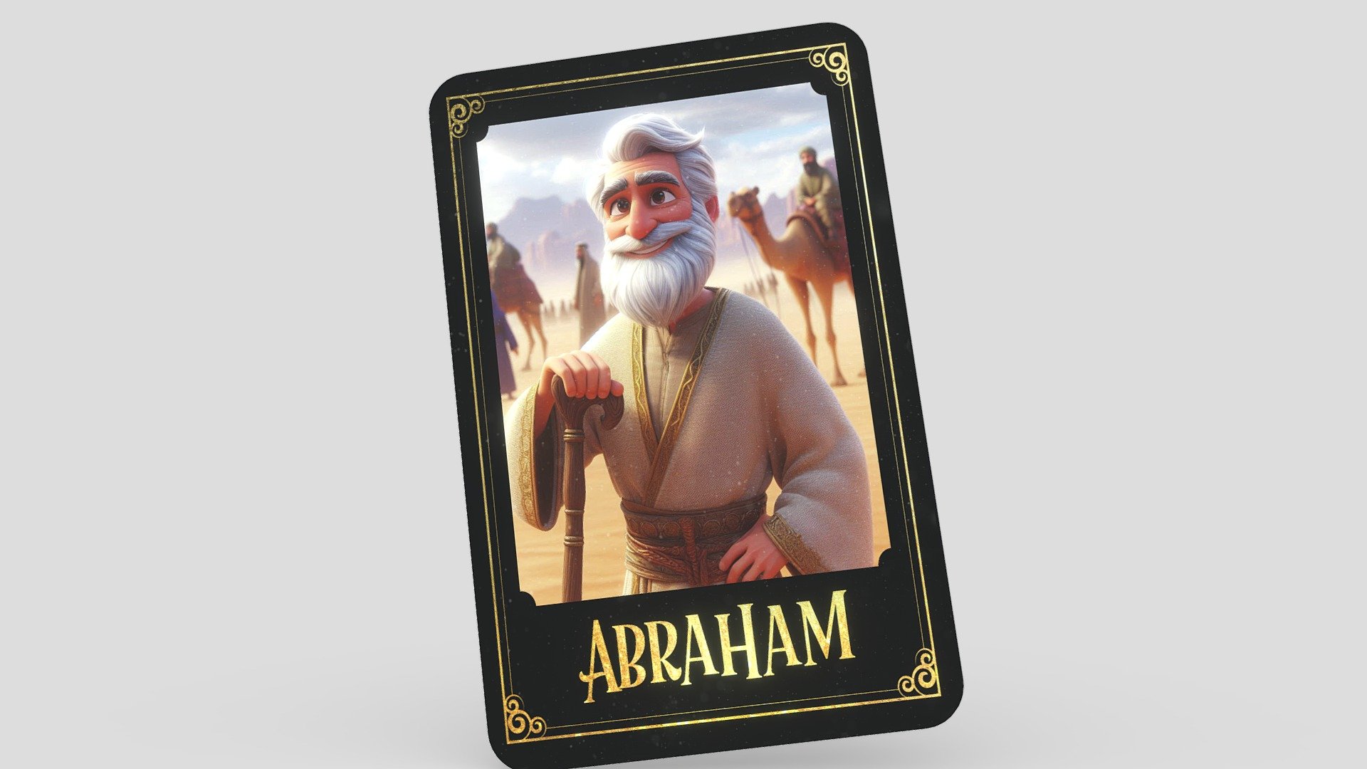 Abraham - Semana 2 - 3D model by alexarriola (@ccvsur) [2da8128 ...