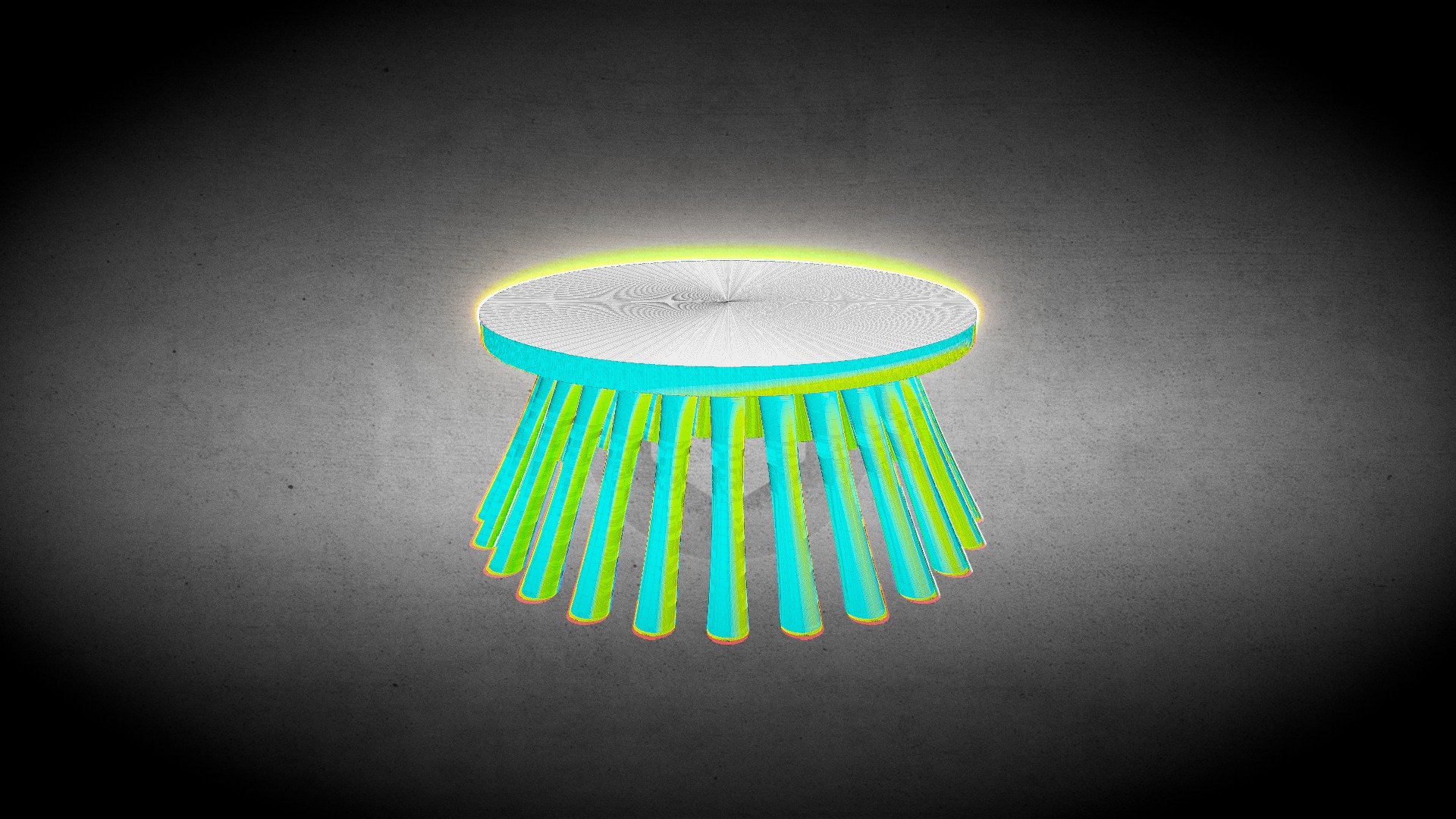 Crazy Table - 3D model by FreemanFang [2da9555] - Sketchfab