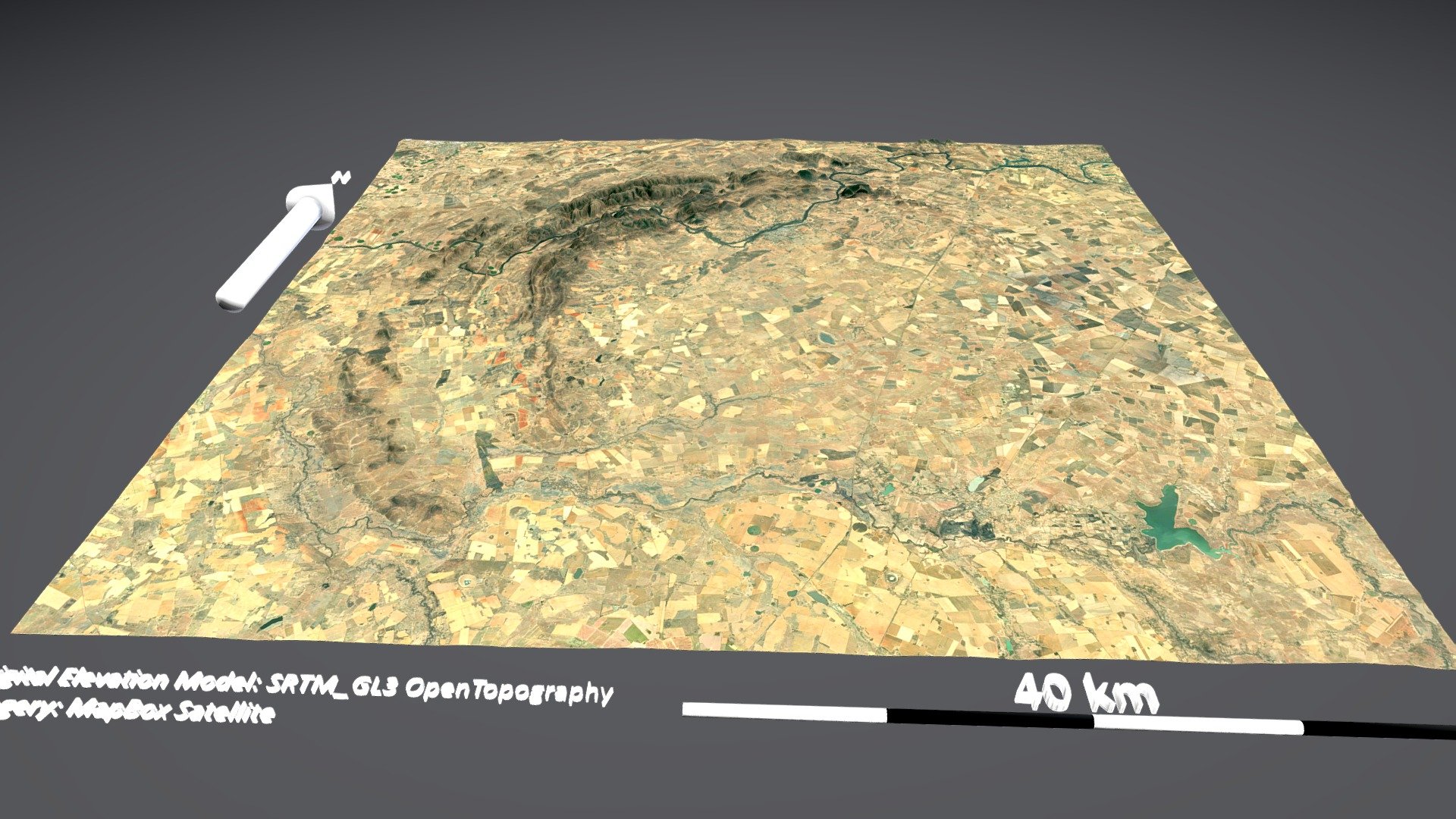 Vredefort Impact Structure, South Africa - Download Free 3D model by ...