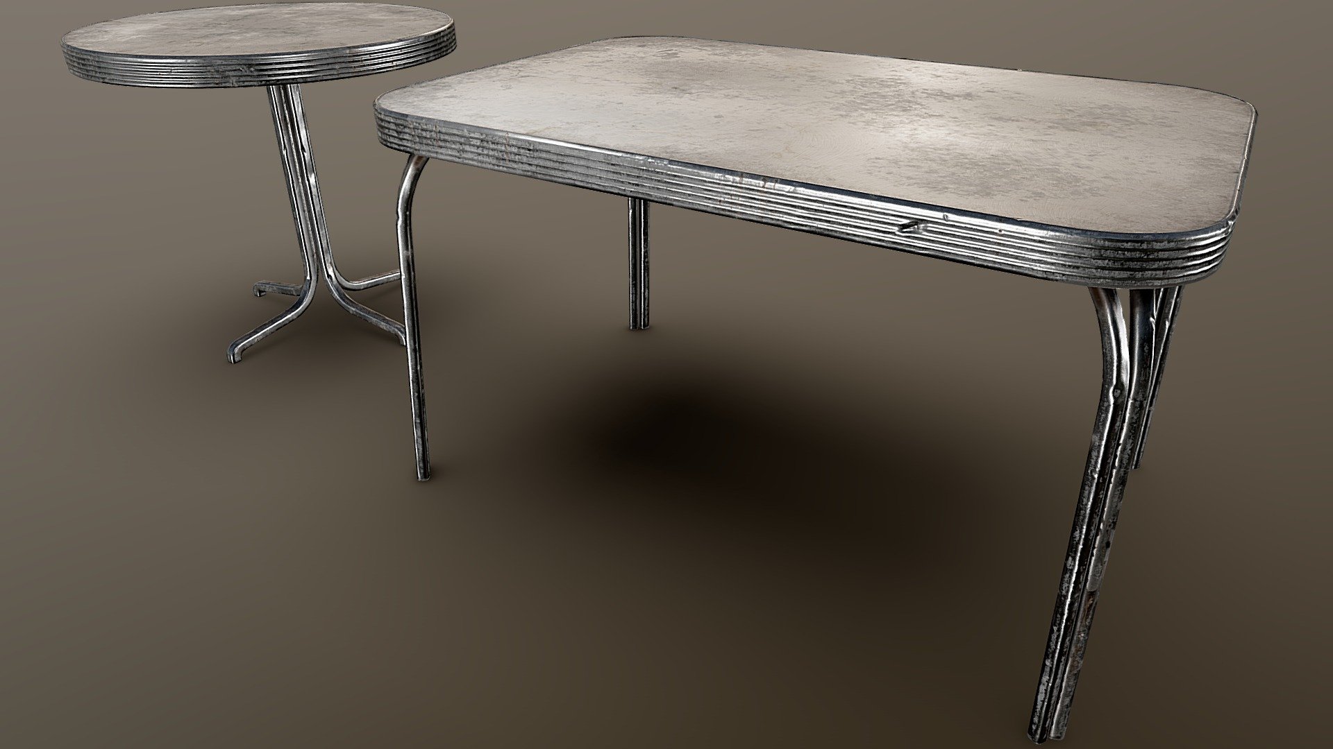 Fallout 3 - Table Assets Clean - Mod Remake - Buy Royalty Free 3D model ...
