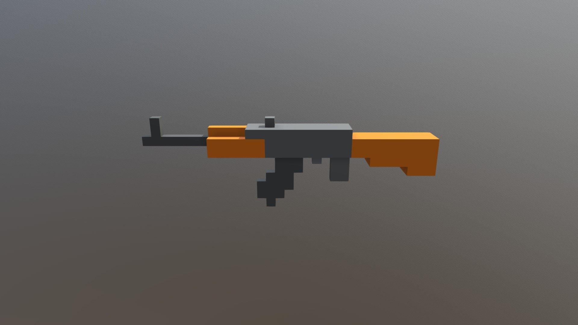 AK-47 32 bit - 3D model by Anomaly Artz (@AnomalyAlpha) [2dabd36 ...