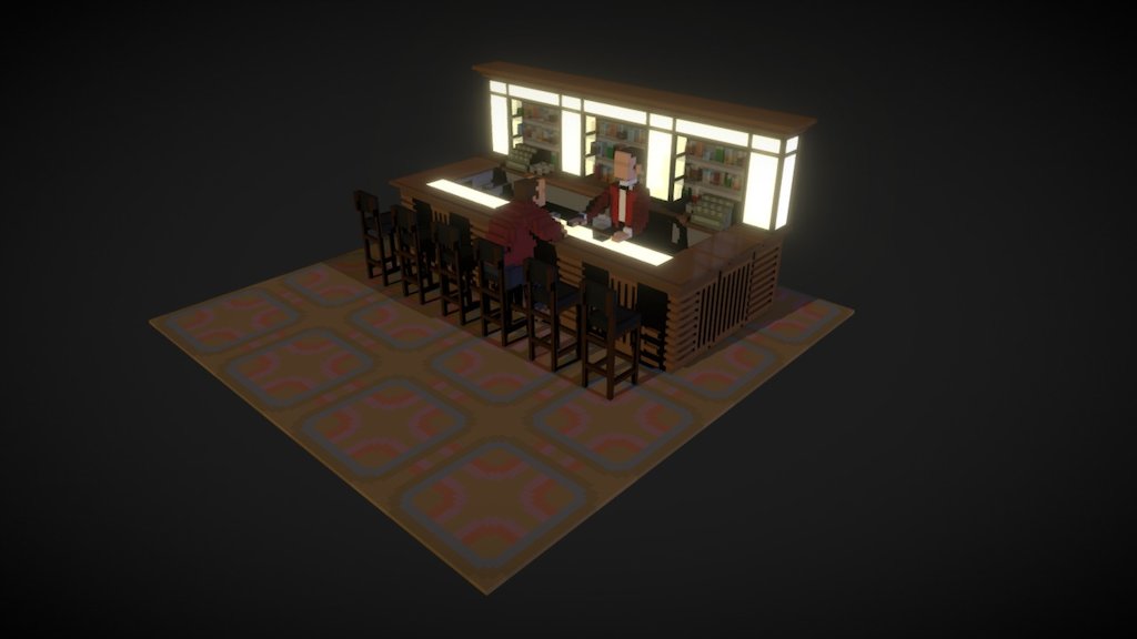 The Shining: Overlook Bar - 3D model by Mike.Nicholson [2dad8e4 ...