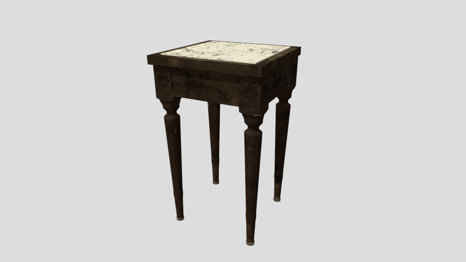 Small table - 3D model by Anas.Mohamed [2dadd8e] - Sketchfab