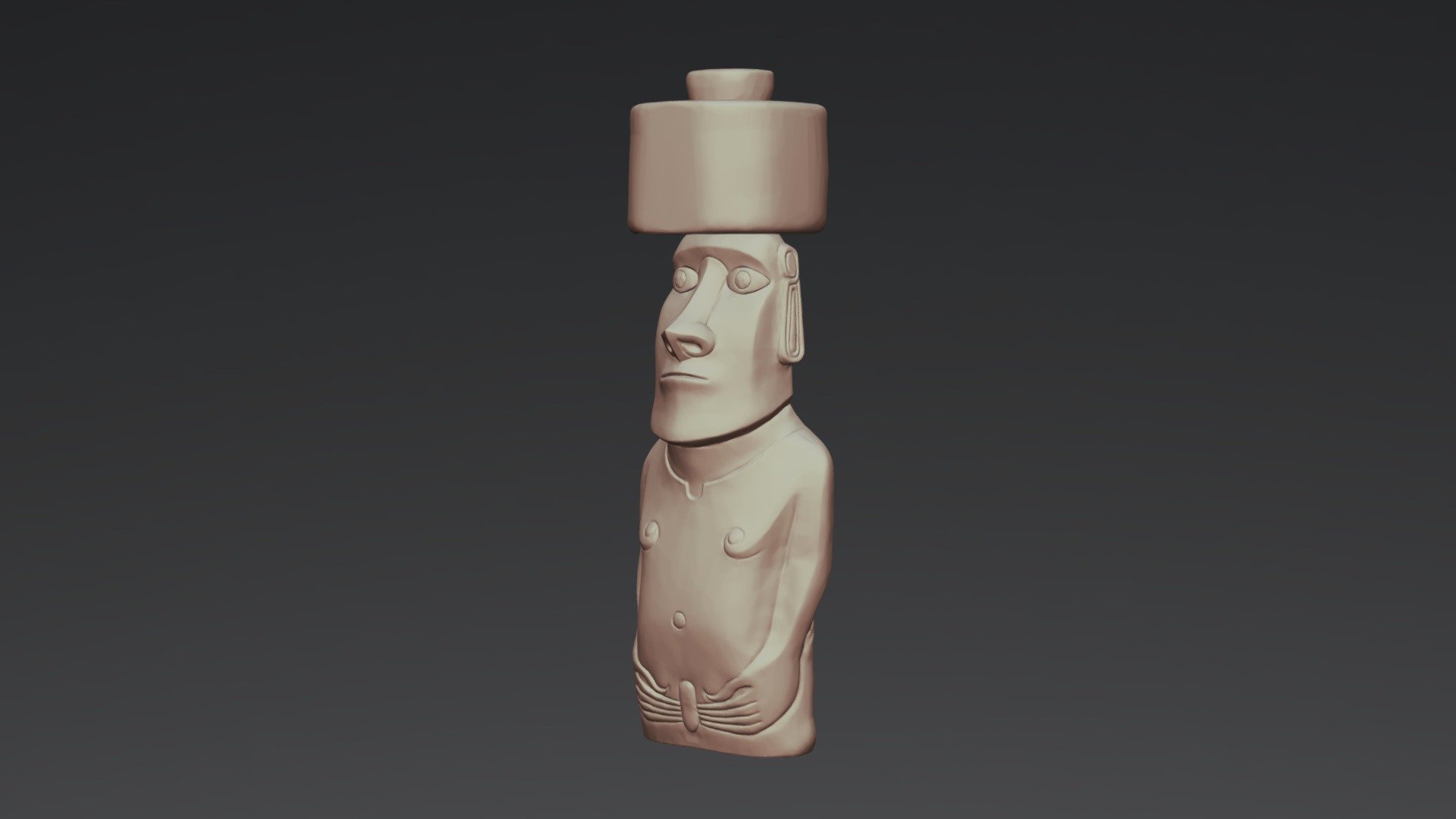 Moai study V2 "Finished Moai" - Buy Royalty Free 3D model by Raul8Sura (@Vader888) [2daffe1 ...