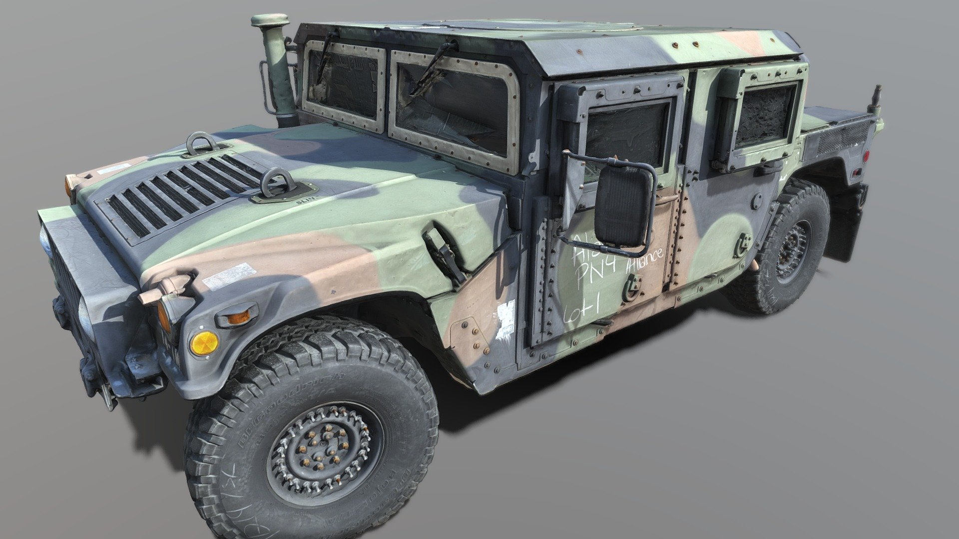 Humvee (Woodland) - Buy Royalty Free 3D model by johnnokomis [2db071b] - Sketchfab Store