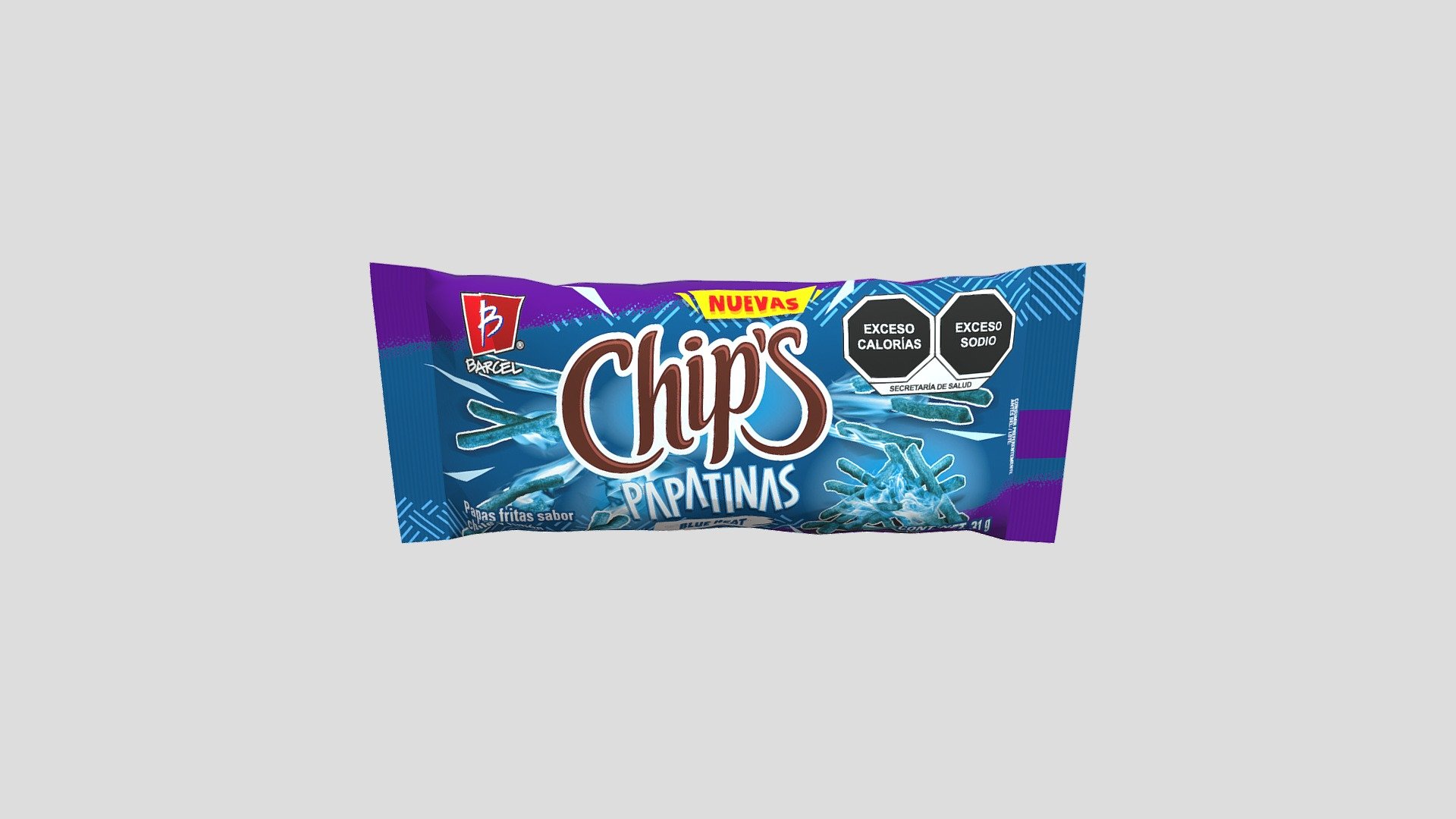 PAPATINAS BLUE HEAT 31G - 3D model by xiumtz [2db07cf] - Sketchfab