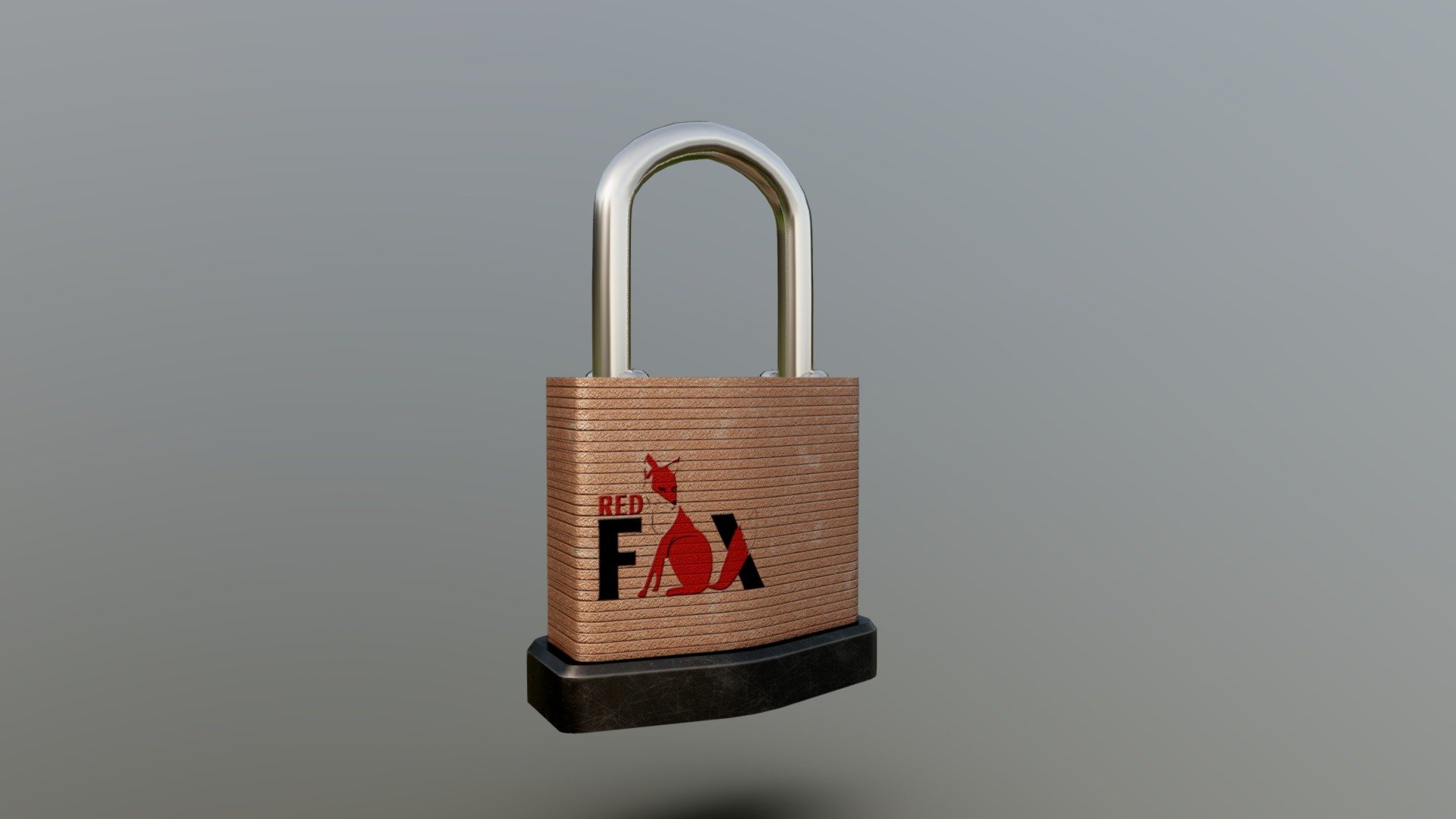 Laminated Padlock - Download Free 3D model by Red Fox / nokillnando ...