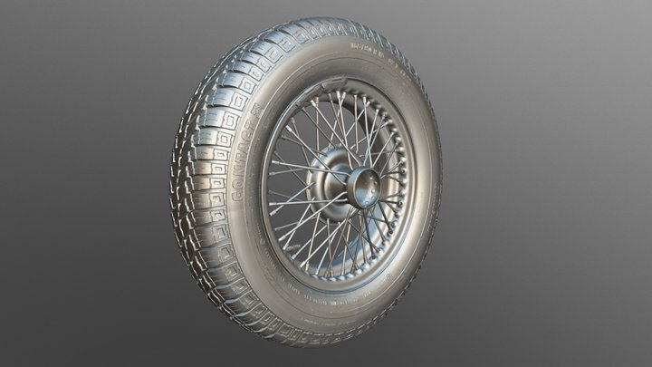 Car-wheel 3D models - Sketchfab