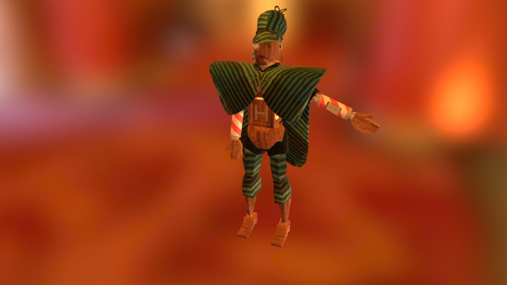 Maincharacter Female - 3D model by robin.v.grinsven [2db1919] - Sketchfab