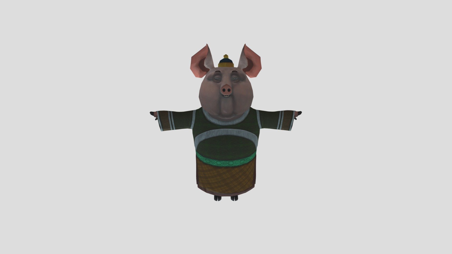 pig - Download Free 3D model by kyle.river.withem [2db2ee4] - Sketchfab