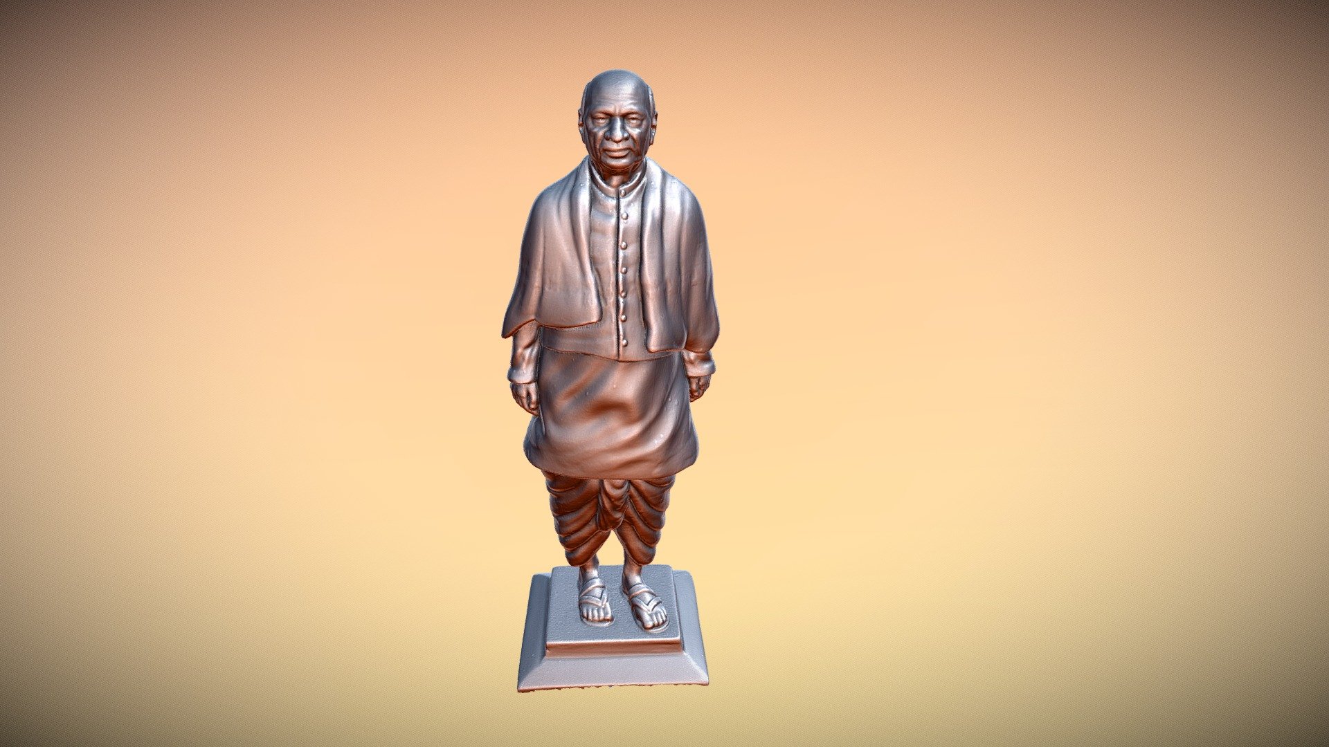 Sardar Patel - 3D model by ARK Technology (@arktech) [2db3326] - Sketchfab