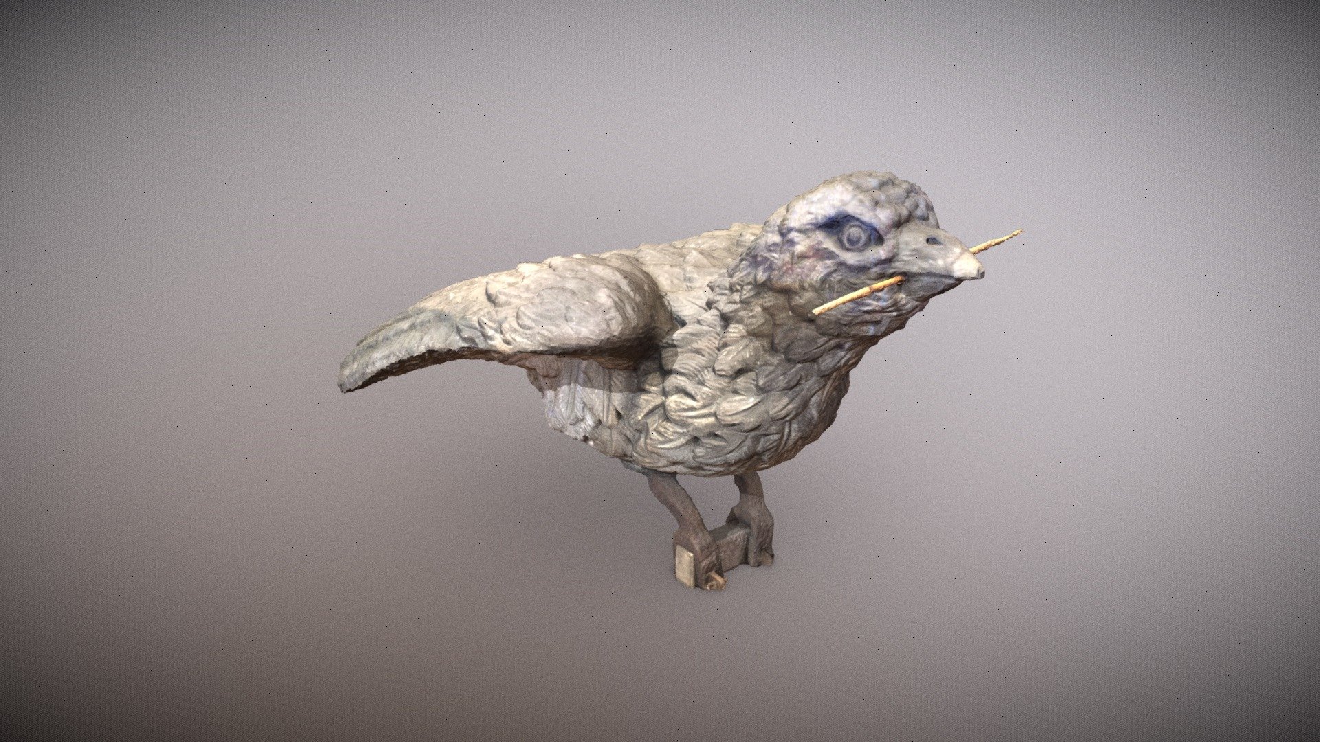 3D Scan of Ulmer Spatz (Sparrow) - Ulm Minster - Download Free 3D model ...