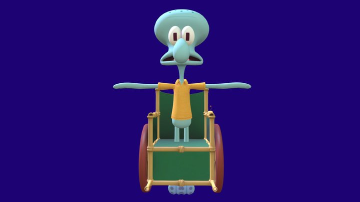 Squidward 3D models - Sketchfab