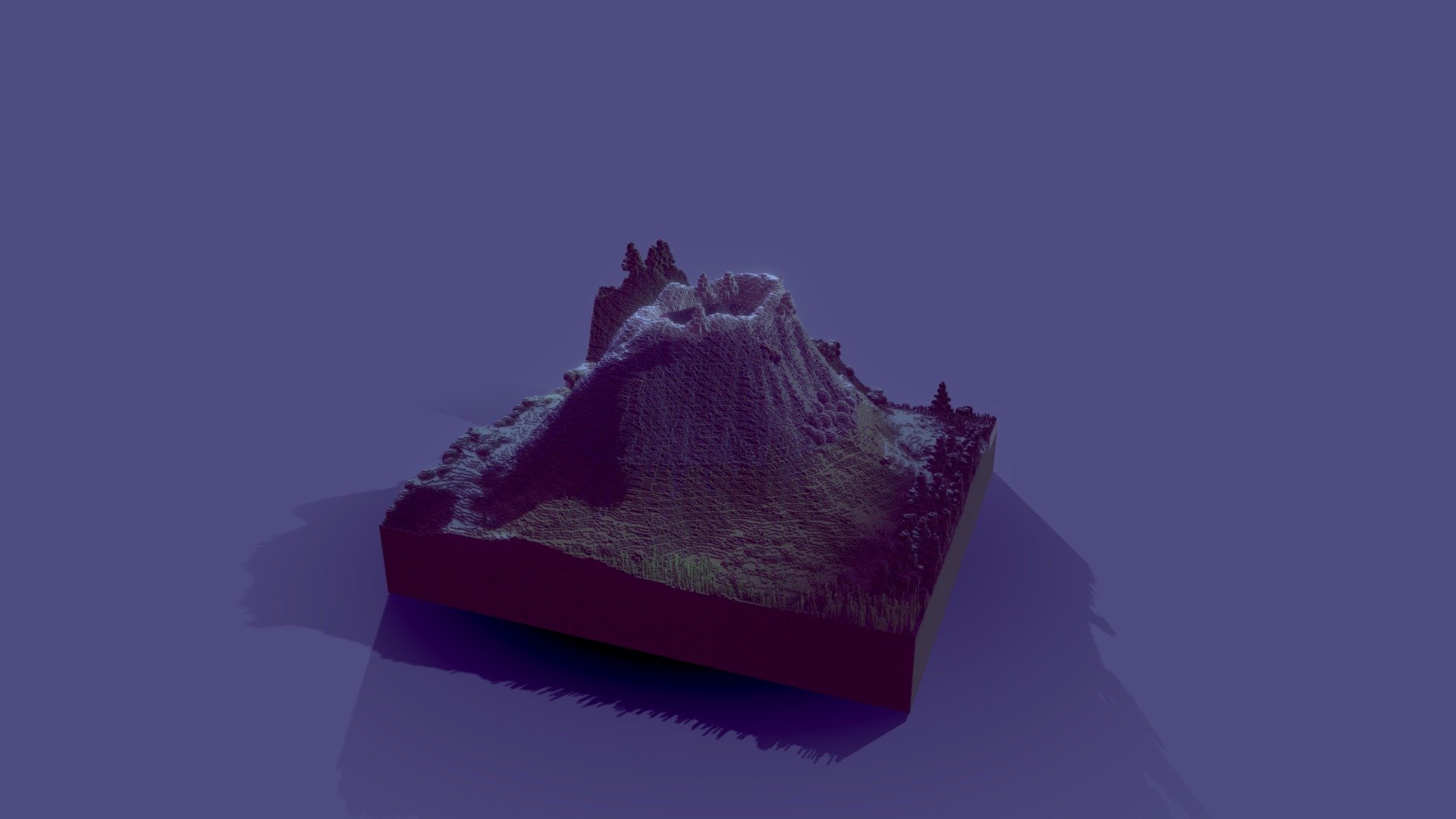 Volcano Project - 3D model by mialeshkav [2db4164] - Sketchfab