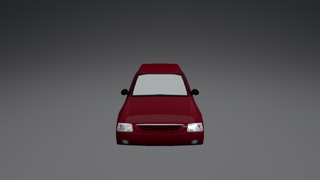 Modern Sedan - 3D model by ronandersondesigns [2db4a50] - Sketchfab