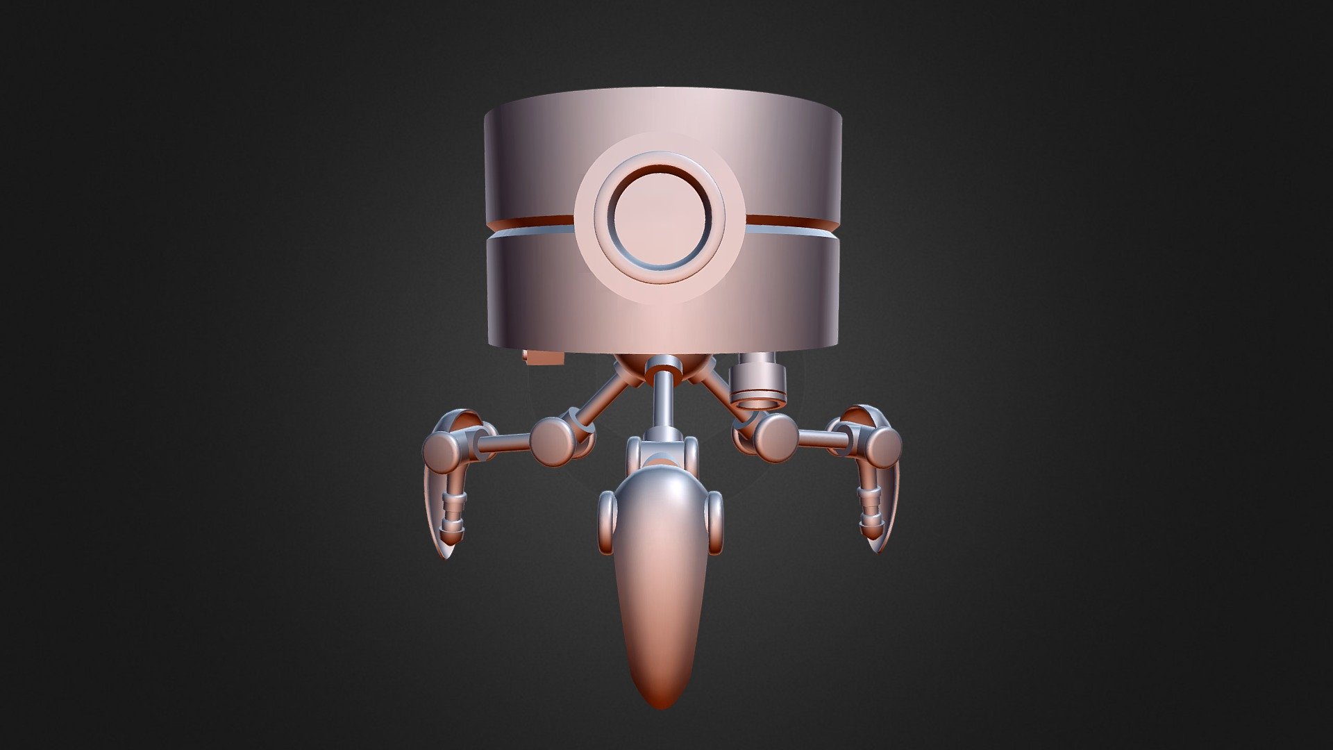 Robot - Download Free 3D model by Rudraksh (@RudrakshWalia) [2db4bbd ...