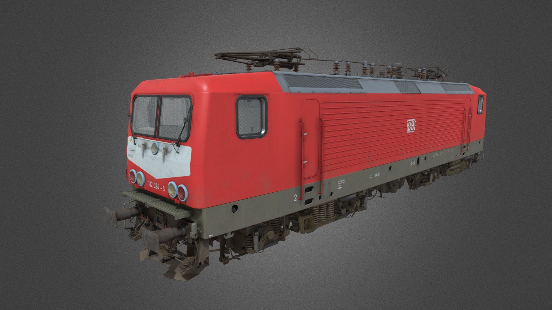 Train BR112 - 3D model by vilygota [2db4c34] - Sketchfab