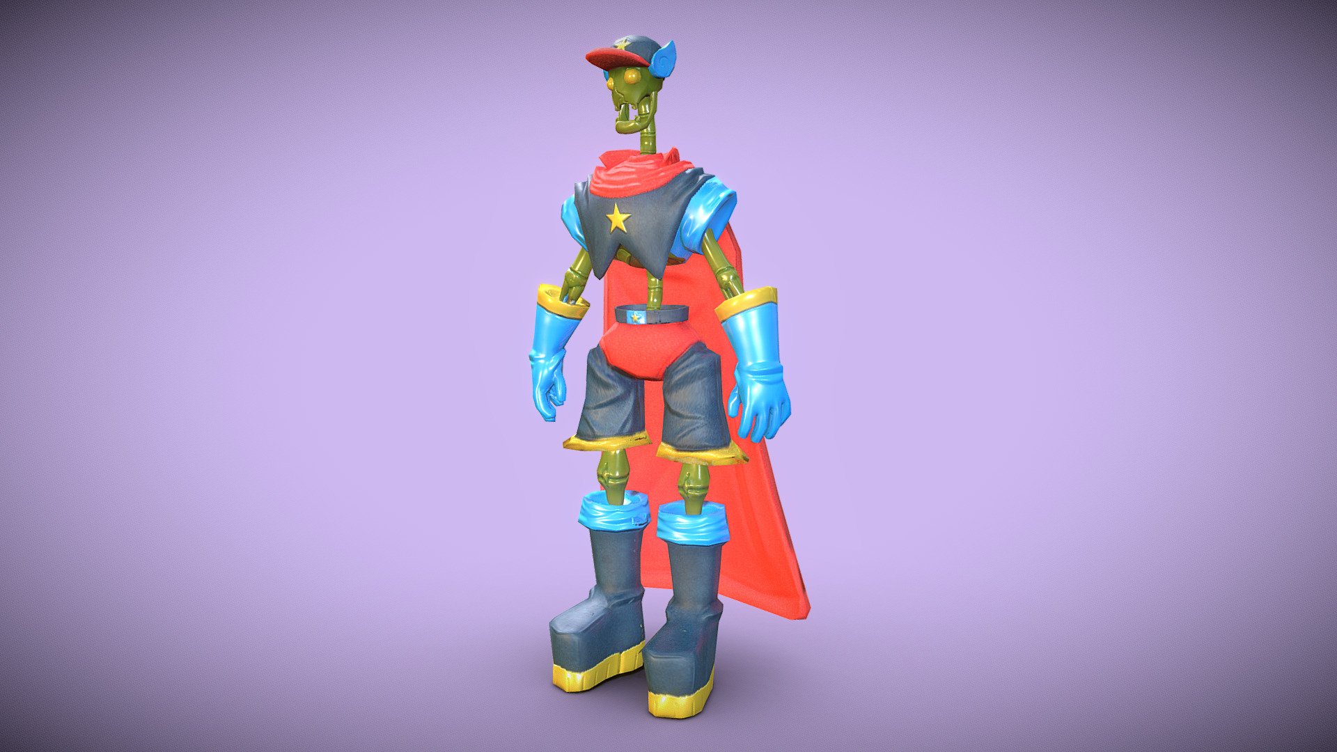 Skeleton Sculpting Pose - Download Free 3D model by Tenkiya [2db53d6 ...