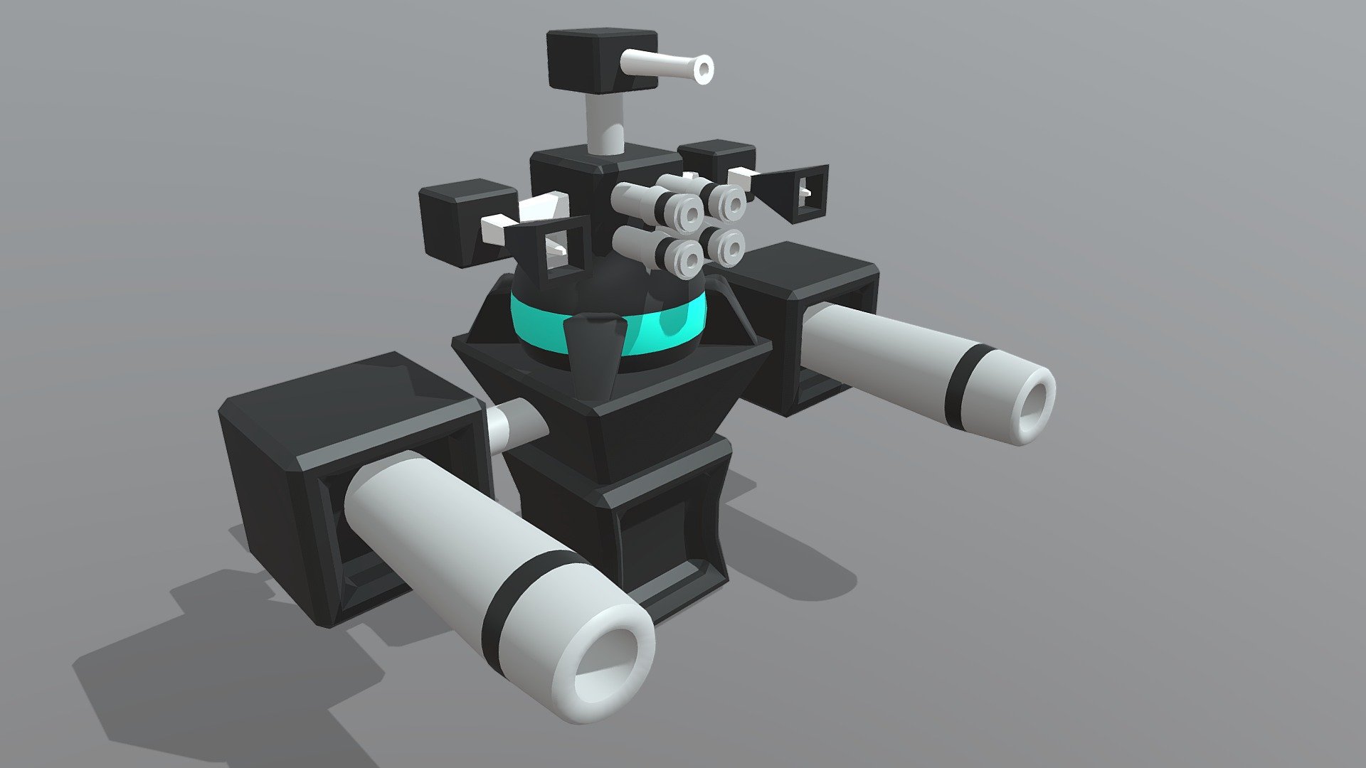 Iota Turret - 3D model by Electropunk Zero (@ElectropunkZero) [2db6237 ...