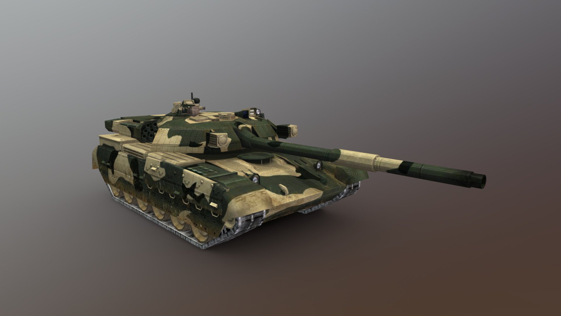 Ukrainian T-84-120 Yatagan - Download Free 3D model by 42manako [2db647f] - Sketchfab